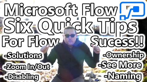 Microsoft Power Automate Tutorial Six Tips To Be Successful Youtube