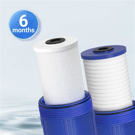 Waterdrop Whf21 Pg 5 Micron 2 Stage Whole House Water Filtration Syste