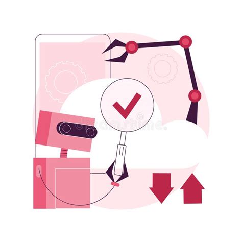 Remote Machine Navigation Isolated Cartoon Vector Illustrations Stock Illustration