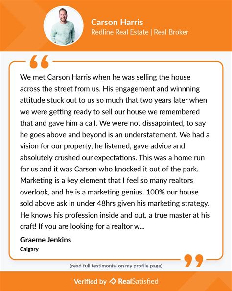 Carson Harris On Linkedin Verifiedbyrealsatisfied