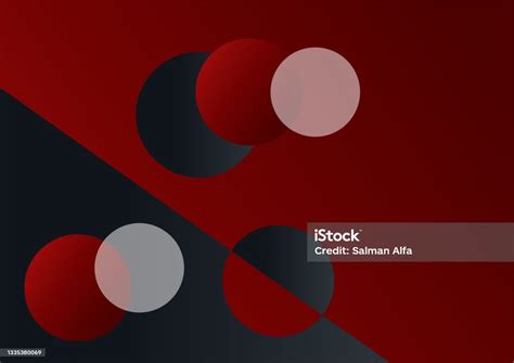 현대 빨간색과 검은 색 기업 배경 추상적인 배경 디자인 현대 미래 기술 배경 벡터 일러스트 유체 그라데이션 모양 컴포지션 게임 디자인 포스터 0명에 대한 스톡 벡터 아트 및