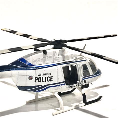 Jual Diecast Helicopter Bell 206 Jetranger Lapd Skala 134 Jakarta