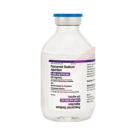 Foscarnet Sodium Injections Medline