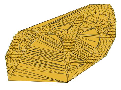 python building the shortest path between two points inside polygon