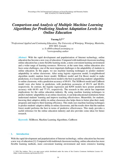 Pdf Comparison And Analysis Of Multiple Machine Learning Algorithms