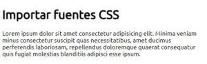 Importar Fuentes En Css Caronte Web Studio
