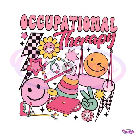 Occupational Therapy Svg Ot Assistant Svg Cutting File Oladino