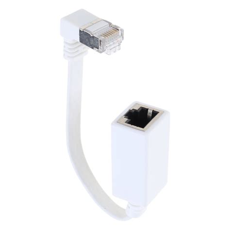 Ethernet Extension Cable Networking Cat7 Ethernet Extender Cable Adapter Rj45 Cord Shielded Male