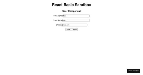 Reactbasic Codesandbox