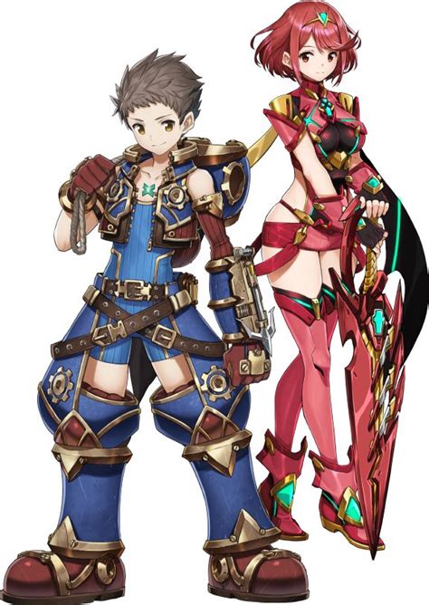 Rex And Pyra Xenoblade Chronicles 2 Xenoblade Chronicles 2 Xenoblade Chronicles Character Design