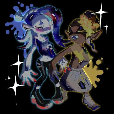 Shiver And Frye Splatoon Splatoon 2 Art Character Art