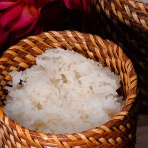 Laotian Sticky Rice Khao Niew International Cuisine