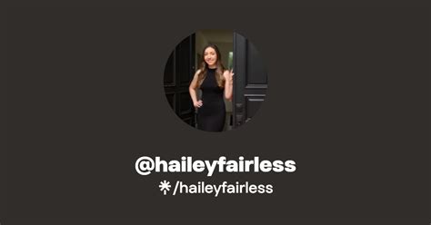 Haileyfairless Instagram Facebook Linktree