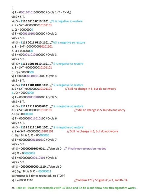 Solved A Integer Divider 8 Bit A Divided By 8 Bit B N 8 Chegg Com