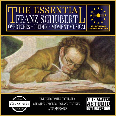 ‎the Essential Schubert Album By Franz Schubert Christian Lindberg