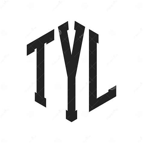 Tyl Logo Design Initial Letter Tyl Monogram Logo Using Hexagon Shape
