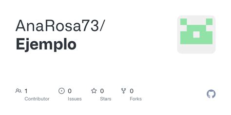 GitHub AnaRosa Ejemplo