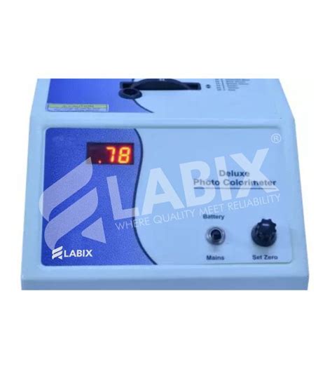 Microprocessor Photo Colorimeter High Precision Color Analysis