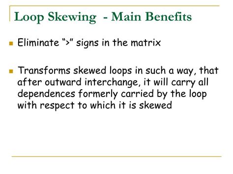 Ppt Creating Coarse Grained Parallelism For Loop Nests Powerpoint