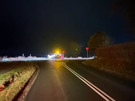 Farlig Situation Lyset Er Gået I Vejkryds