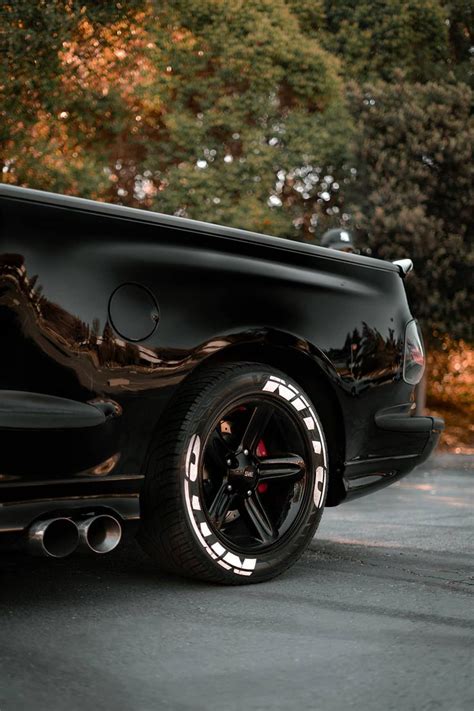 Fully Built Black Ford F150 Svt Lightning With Subtle Exterior Mods Musclecardna Black Ford