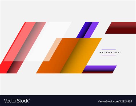 Background Abstract Overlapping Color Royalty Free Vector