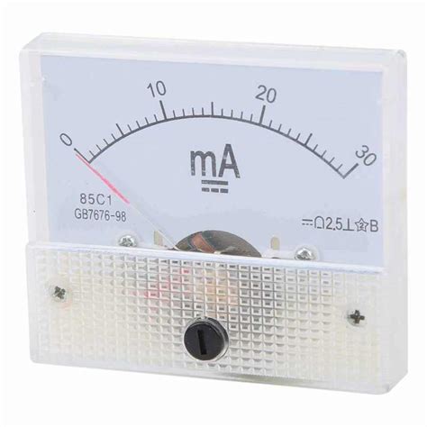 Current Meter 85c1 Dc 0 30ma Pointer Dc Ammeter He Grandado