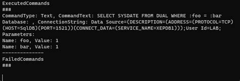 偷看 Dapper 產生的 SQL 指令與參數型別 黑暗執行緒