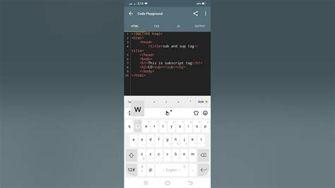 Subscript And Superscript Tag In Html How To Write Co2 And A² In Html Learn With Jk