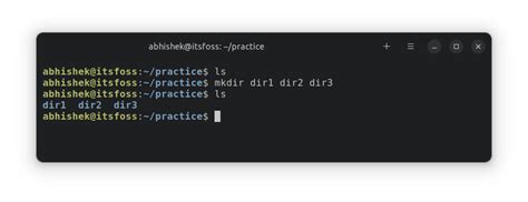 终端基础：在 Linux 终端中创建目录 Linuxstory