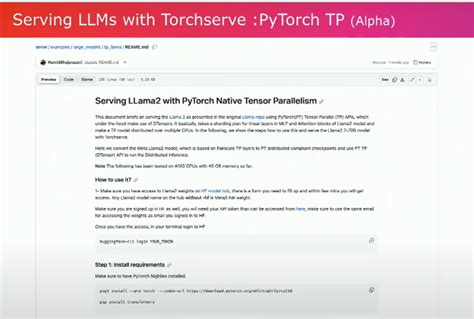 《pytorchconference2023 翻译系列》18 如何在torchserve上提供llms的分布式推理 Giantpandacv