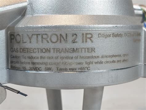 DRAGER Polytron 2 IR Gas Detector 6810098 W Splash Guard 6809750