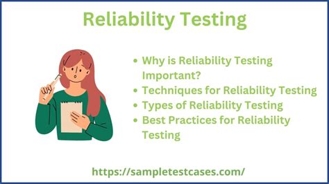 reliability testing types example and important