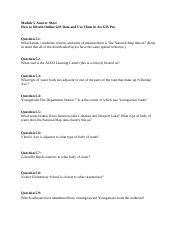 Exploring GIS Data Answers To ArcGIS Pro Questions Course Hero