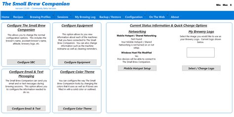 Mobile Hotspot Configuration The Small Brew Companion