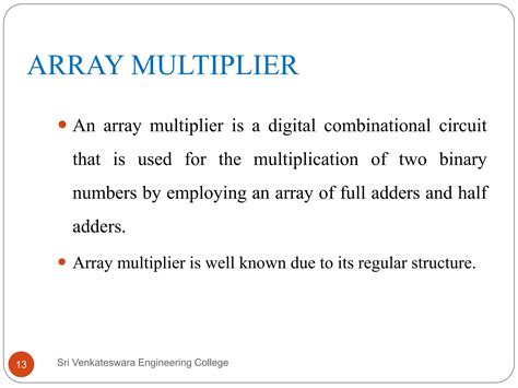 Design And Simulation Of Different 8 Bit Multipliers Using Verilog Code