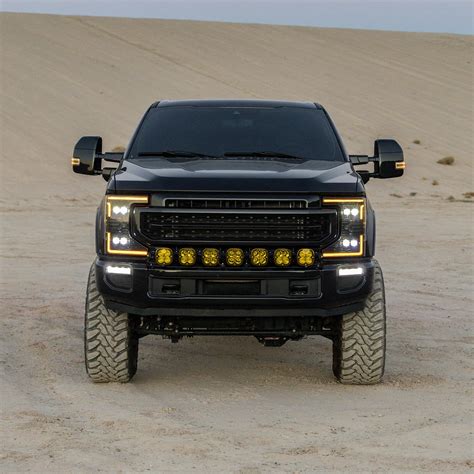 Alpharex 20 22 Ford Super Duty Nova Series Led Projector Headlights Al