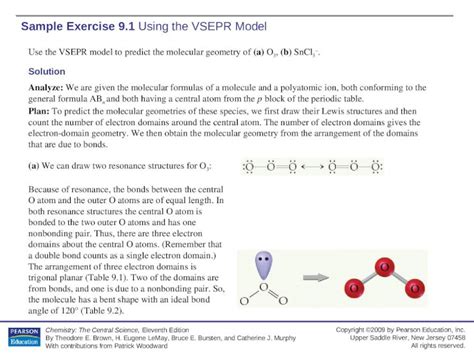 PPT Sample Exercise Using The VSEPR Model DOKUMEN TIPS