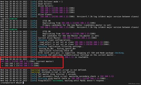Linux企业应用——mysql（三）之mysql读写分离，mysql高可用halinux Mysql H Csdn博客