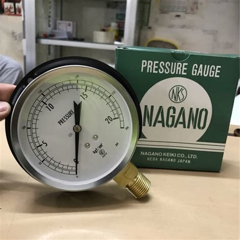 Jual Pressure Gauge Manometer Nagano 4 Inchi Jakarta Barat Menara Emas Tokopedia