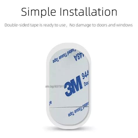 Wifi безжичен алармен датчик за врата прозорец аларма 433 Mhz сензор за врати прозорци 4