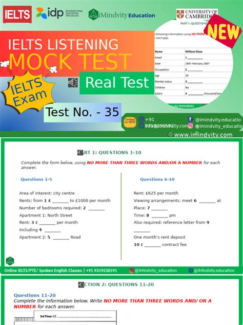 Ielts Listening Test No 36 Pdf
