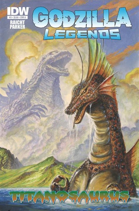 Godzilla Vs Titanosaurus Comic