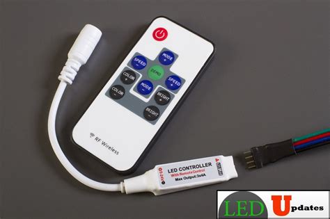 Slim Wireless RGB LED Controller 6AMPS Led Controller Led Rgb Led
