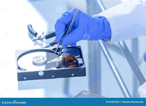 Fixing Disk Failure Stock Image Image Of Hacking Device 83429365