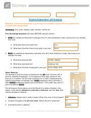 Ph Analysis Lab Pdf Babe Exploration PH Analysis Directions Follow The Instructions To