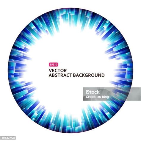 파란색 그라데이션 사각형 벡터 일러스트레이션 포스터 또는 배너 배경 일러스트레이션 개념에 대한 스톡 벡터 아트 및 기타 이미지 개념 개념과 주제 경제 Istock