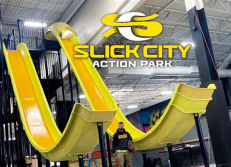 Worlds First Indoor Slide Park Slick City Denver West Debuts In Denver