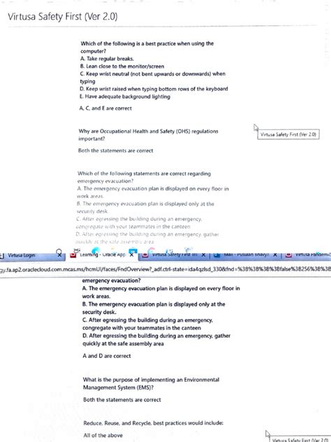 Virtusa Safety First Pdf Natural Environment