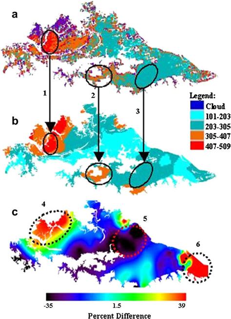 The Turbidity Distribution Ntu In The Curuai Floodplain A Using Download Scientific